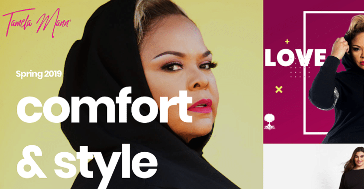 Tamela Mann Launches Plus Size Active Wear Line & Website